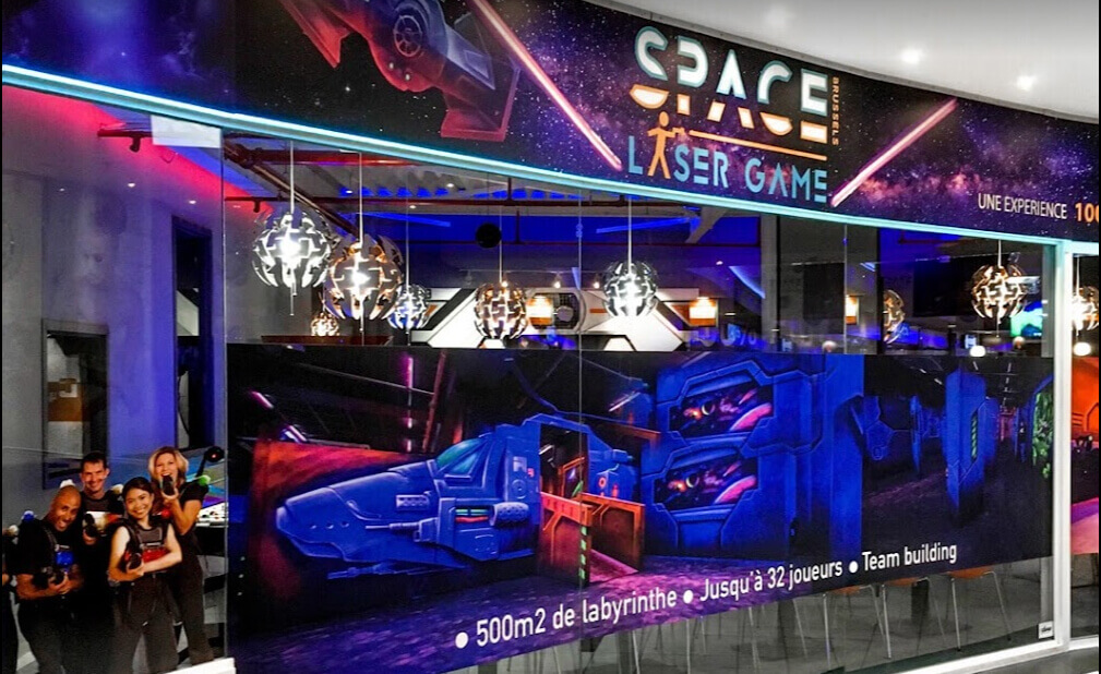 Stage d'été du 4 juillet au 26 août - Space Laser Games Bruxelles